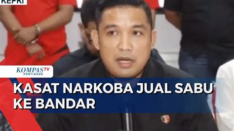 Kasat Narkoba Polresta Barelang Kompol SN Diduga Gelapkan 1 Kg Sabu