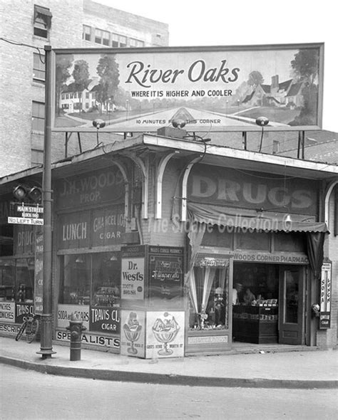 Woods Corner Pharmacy At 901 Main St Historic Houston HAIF