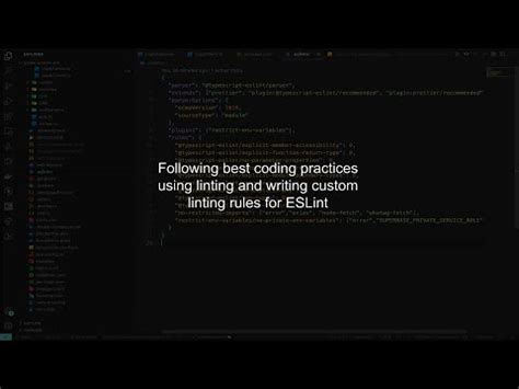 Lint Your Code By Customizing Linting Rules In ESLint Write Your