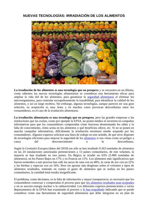 PDF IRRADAICIÓN DE LOS ALIMENTOS DOKUMEN TIPS