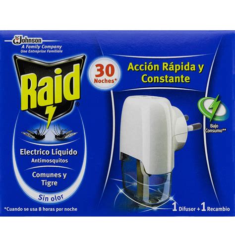 Comprar INSECTICIDA ELÉCTRICO RAID APARATO RECAMBIO 1 UN