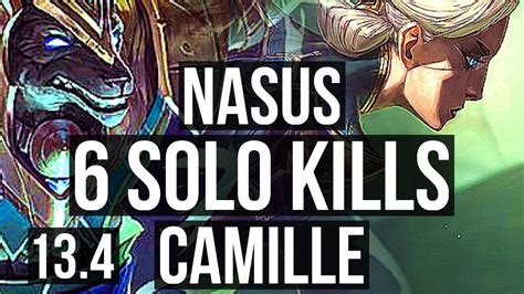 Nasus Vs Camille Top Solo Kills Games M Mastery