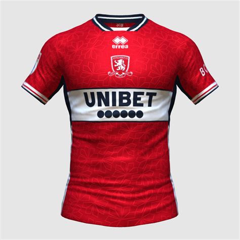 Middlesbrough 2023 24 Home Concept Kit FIFA Kit Creator Showcase