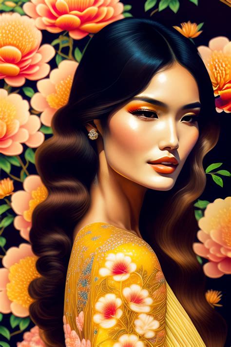 Lexica EIZA GONZÁLEZ portrait by ikenaga yasunari and ayana otake