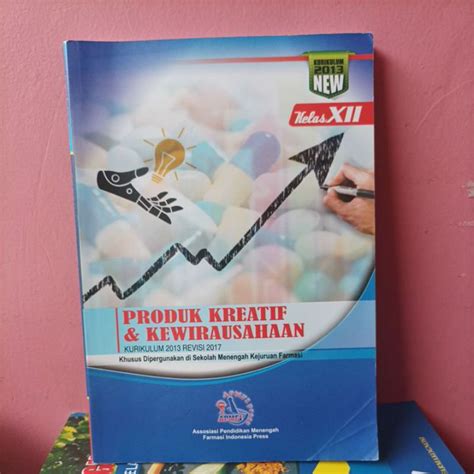Jual Buku Produk Kreatif Kewirausahaan Kelas 12 XII SMK Kurikulum