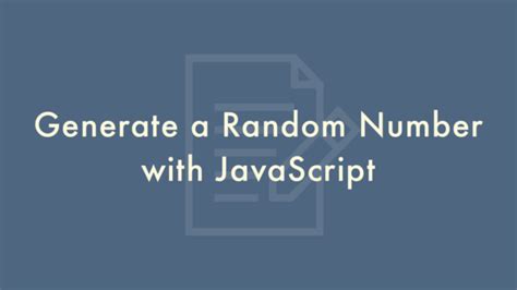 generate a random number with javascript plantpot