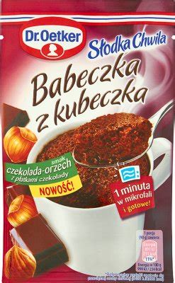 Dr Oetker Słodka Chwila Babeczka z kubeczka czekolada orzech