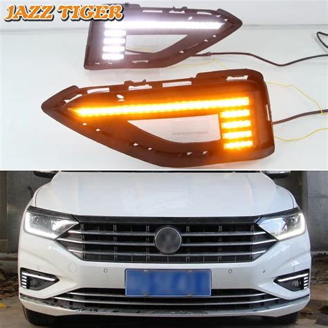 Daytime Running Lights For Volkswagen Jetta Sagitar 2019 2020 Vw Drl