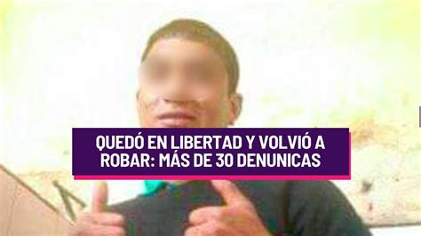 SALTEÑO QUEDÓ EN LIBERTAD Y VOLVIÓ A ROBAR EN BARRIO PALERMO TIENE MÁS