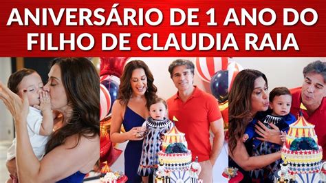 Anivers Rio Do Filho De Claudia Raia Luca Fez Ano Youtube