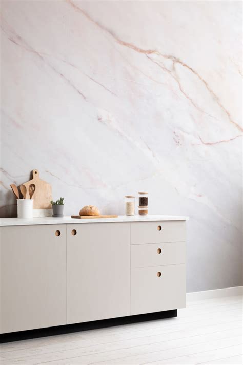 Natural Cracked Marble Wallpaper Mural Hovia Hovia