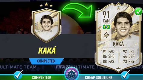 91 Prime Icon Kaka SBC Completed Cheapest Solution Tips Fifa 23
