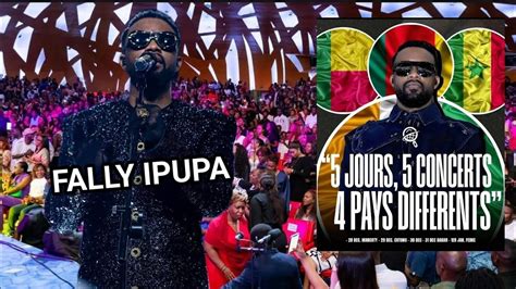 Fally Ipupa Pari Gagn Concerts Abidjan Plein Ferre Gola Mawa