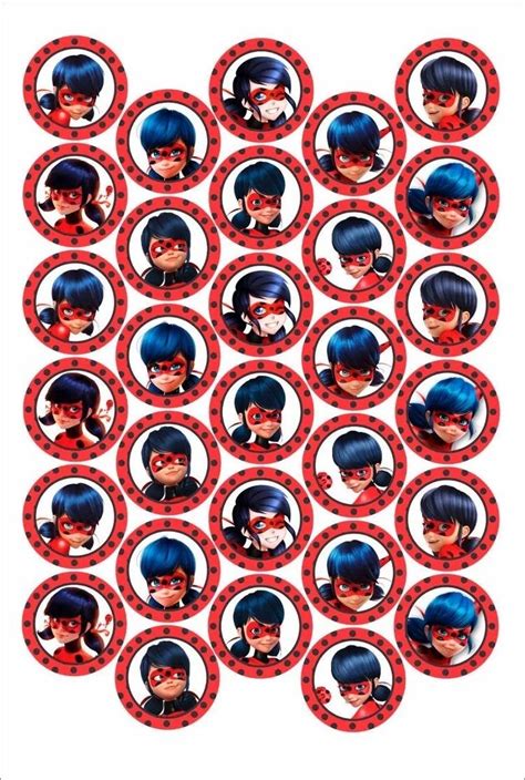 Kit de cumpleaños de miraculous ladybug imprimible gratis incluye