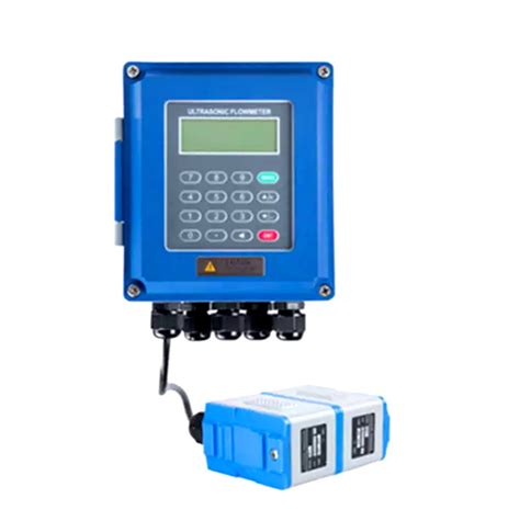 TUF 2000B Wall Mounted Ultrasonic Flowmeter External Clip On Ultrasonic
