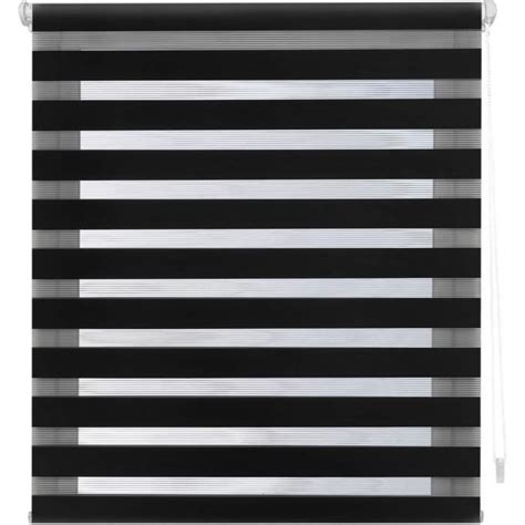 Indus Store Jour Nuit Sans Percage Couleur Noir 47 X 180 Cm L X H