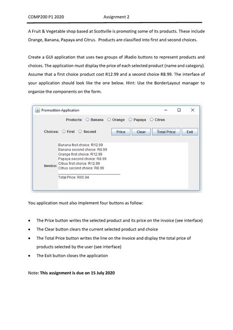 COMP200 P1 2020 Assignment 2 Warning TT Undefined Function 32