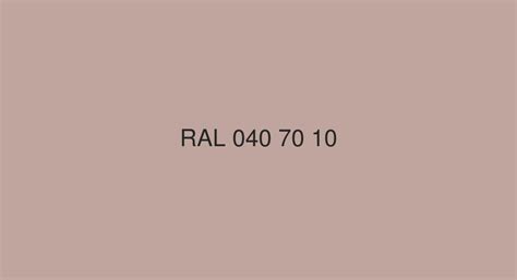 RAL Mohair Mauve RAL 040 70 10 Color In RAL Design Chart