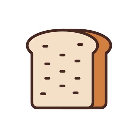 Icono De Pan De Molde Generic Outline Color