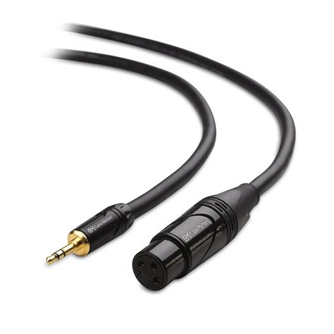 Cable Matters 1 8 Di Pollice Cavo Sbilanciato Da 3 5 Mm A XLR 0 9 M