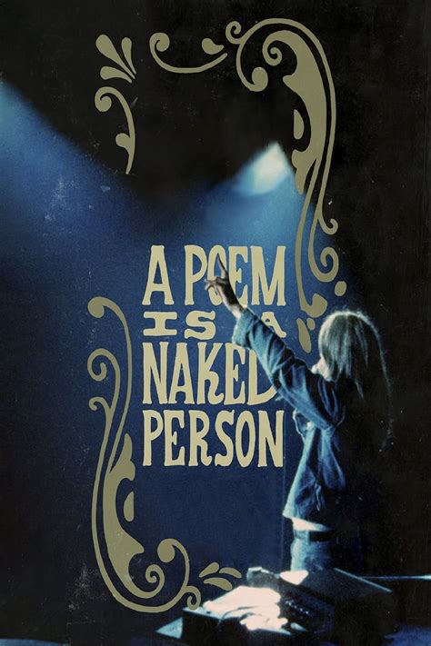 A Poem Is A Naked Person 1974 Posters The Movie Database TMDB