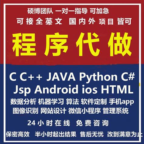 java代做python爬虫c 编程php开发计算机安卓设计c语言程序定制 虎窝淘
