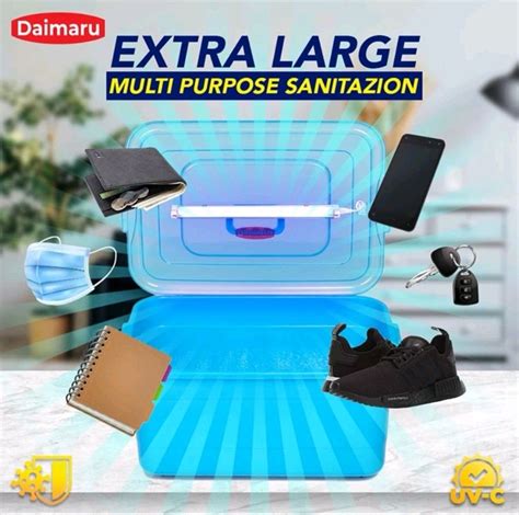 Daimaru UVC Sterilization Box With Timer Furniture Home Living Home