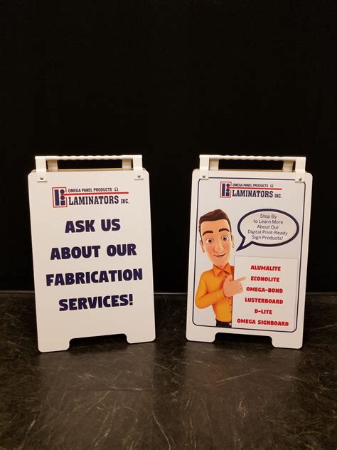 Sign Panel Project Portfolio Laminators Inc