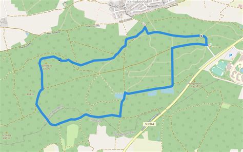 Local Recreation Area Obere Wagensass 3 Hiking Trail Sulzbach