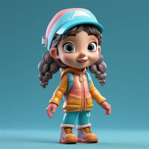Un Primer Plano De Un Personaje De Dibujos Animados Con Sombrero Y