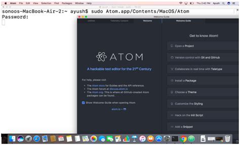 How To Install Atom On Mac Javatpoint