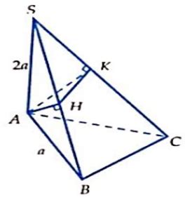Cho hình chóp S ABC có đáy ABC là tam giác vuông cân tại đỉnh B