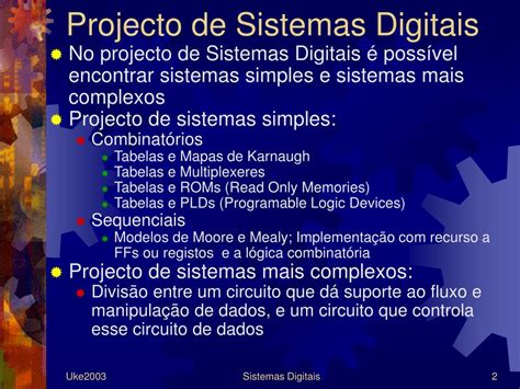 Ppt Projecto De Sistemas Digitais Powerpoint Presentation Free