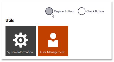 BaseContentContainer Buttons Property WinForms Controls DevExpress