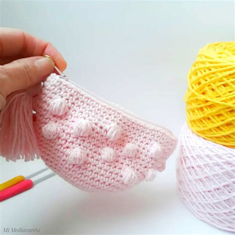Monedero Burbuja Tutorial Para Tejer Un Monedero A Crochet Paso A Paso