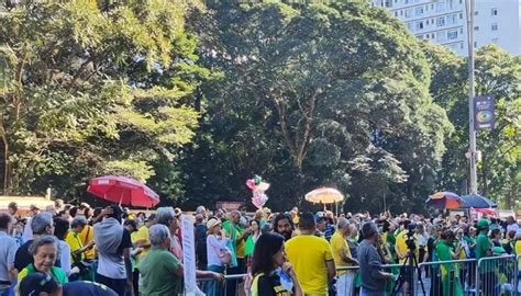 Contra Moraes E Lula Bolsonaristas Fazem Ato Esvaziado Na Paulista