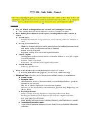 PSYC 306 Exam 4 Study Guide FA22 Docx PSYC 306 Study Guide Exam