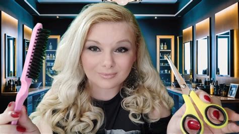 Asmr Haircut Sleep Inducing Haircut Consultation Hair Salon Asmr Role