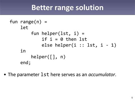cse 341 lecture 5 efficiency issues tail recursion print ppt download