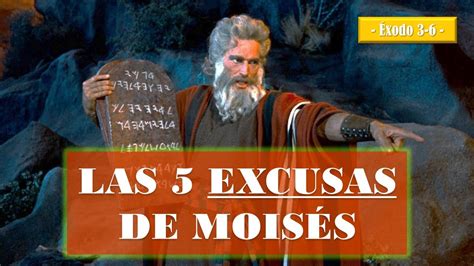 LAS 5 EXCUSAS DE MOISES JUAN CARLOS SEGOVIA 09 10 2022 YouTube