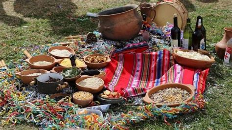 Celebración en el día de la Pachamama en el Parque Xibi Xibi
