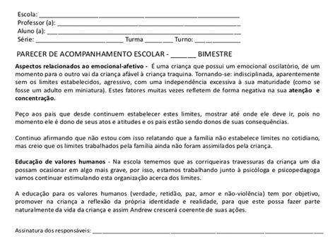EDUCAÇÃO RELATÓRIOS DESCRITIVOS DESEMPENHO AVALIAÇÃO DO ALUNO