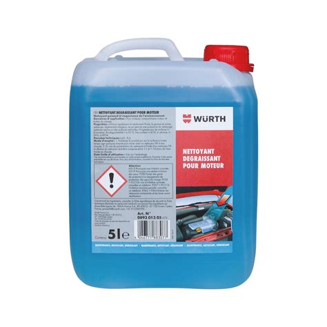Nettoyant dégraissant moteur et boîtes de vitesse WURTH