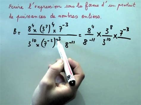 Ecrire Sous La Forme D Une Puissance De 10 PDF Cours Exercices Examens