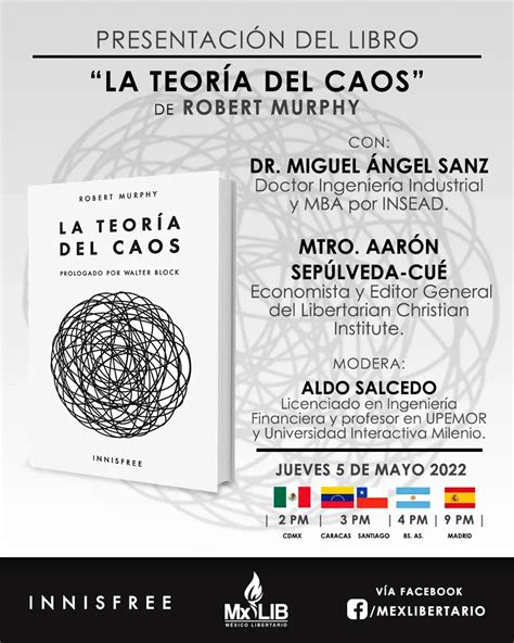 México Libertario on Twitter Hablaremos de La Teoría del Caos de