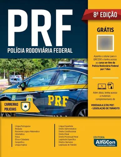 Livro Policial Rodovi Rio Federal Prf Frete Gr Tis