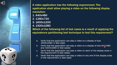 5 1 equivalence partitioning 21 istqb youtube