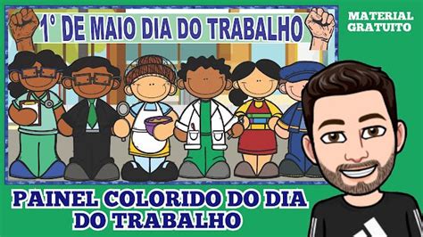 Painel Colorido Do Dia Do Trabalho Artofit
