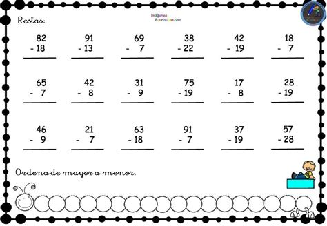 Sumas Y Restas Llevando 2 Primaria Pdf