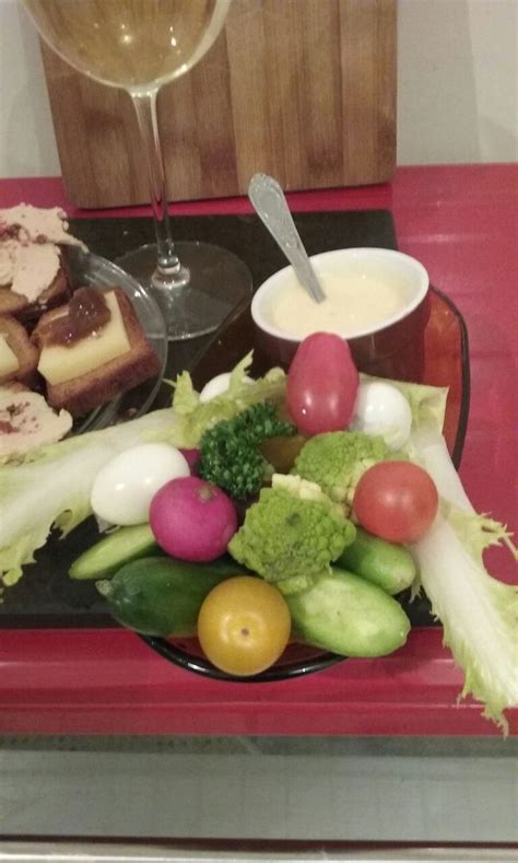 Minis Crudités sauce maison Sauce maison Crudite Sauce